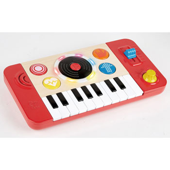 Hape dečiji sintisajizer DJ MIX & SPIN 003021