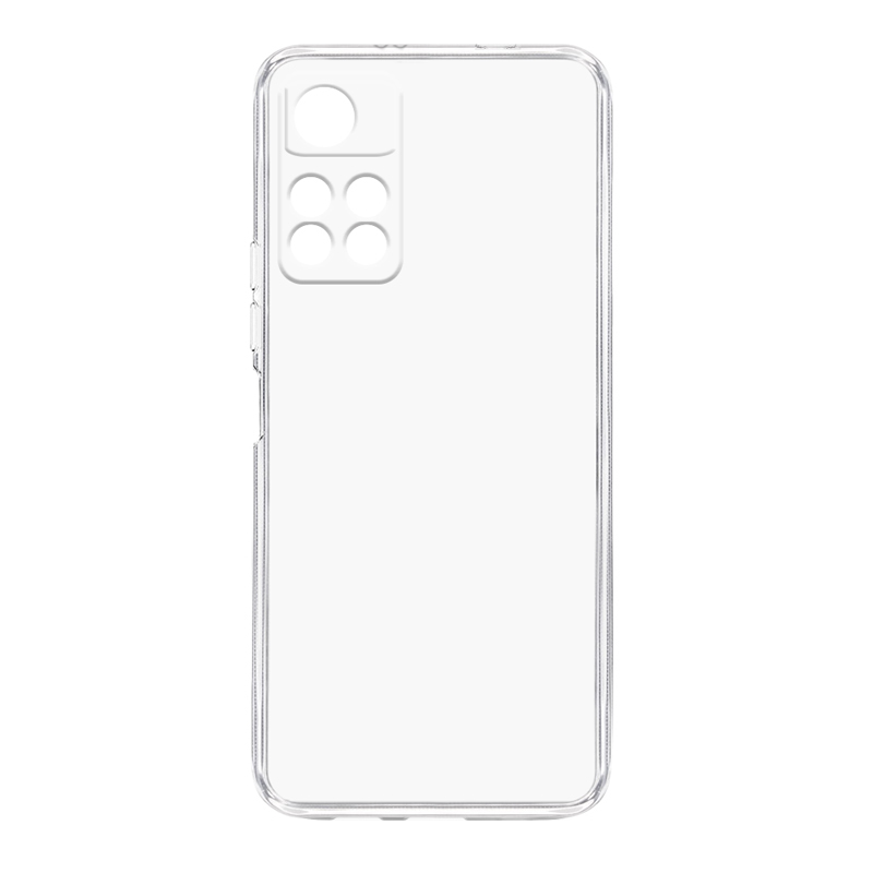 Futrola ULTRA TANKI PROTECT silikon za Xiaomi Redmi Note 11T 5G/Poco M4 Pro 5G/Redmi Note 11 (China) providna (bela)