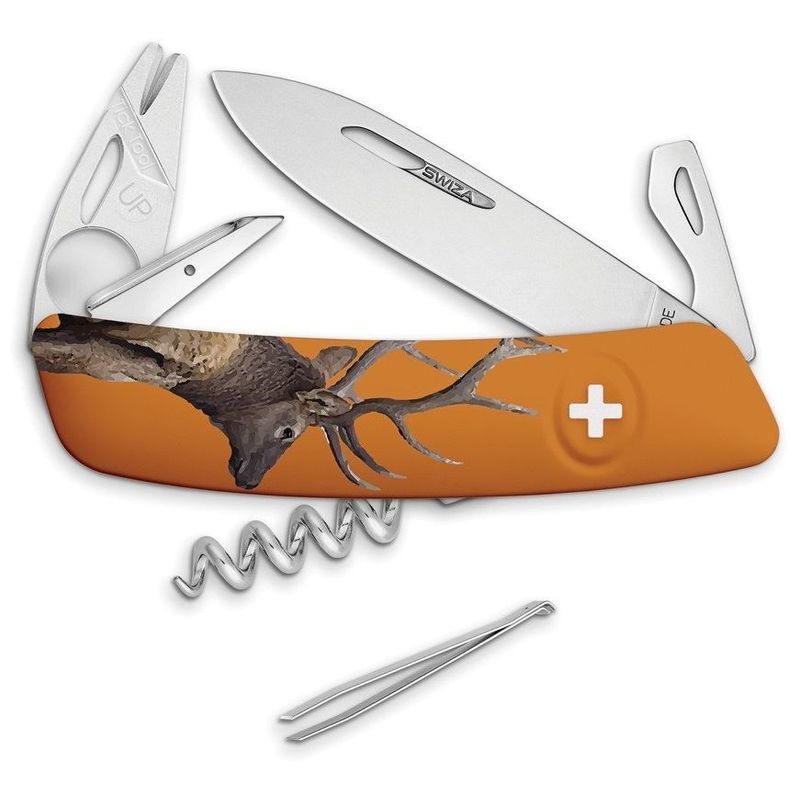 SWIZA džepni nož 95mm - tt03 orange deer