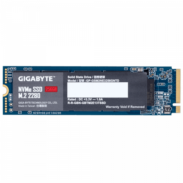 SSD M.2 NVMe 256GB Gigabyte GP-GSM2NE3256GNTD