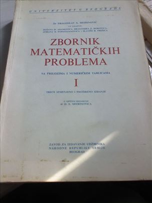 . Mitrinovic, Zbornik matematickih problema.