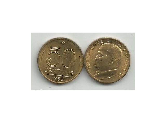 Brazil 50 centavos 1955.