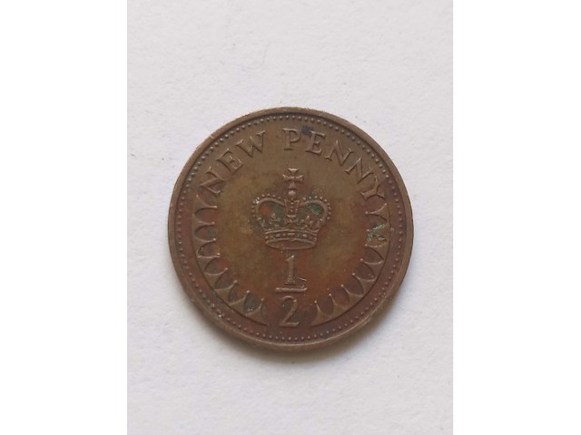 1/2 Penny 1971.g - Engleska -