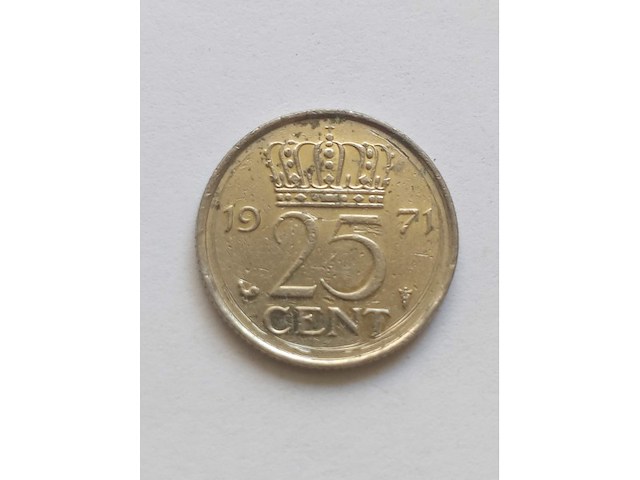 25 Cent 1971.g - Holandija -