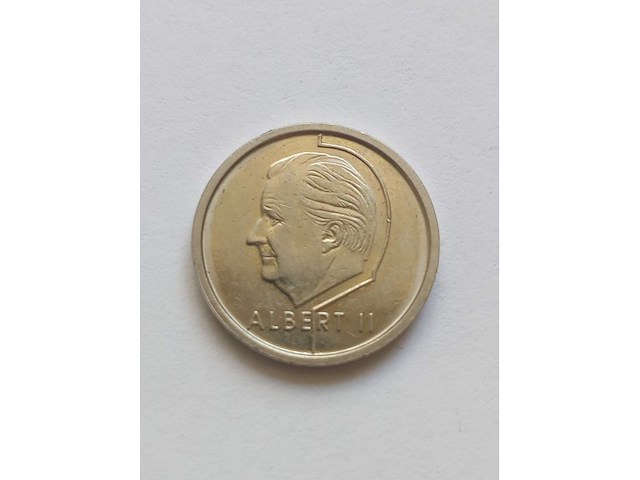 1 Franc 1996.g - Belgija - Albert II -
