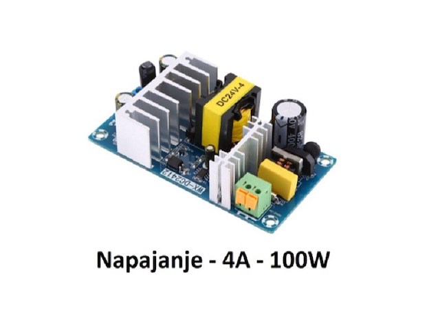 Napajanje 220V na 24V - 6A - 100W - AC-DC