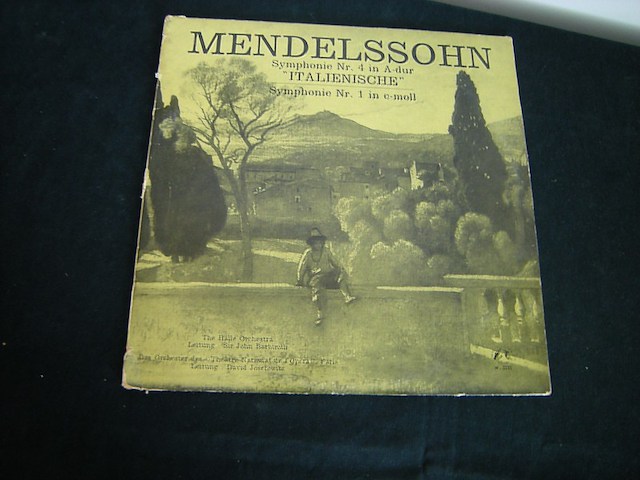 LP - MENDELSSOHN - SYMPHONIE NR 4 ,NR 1