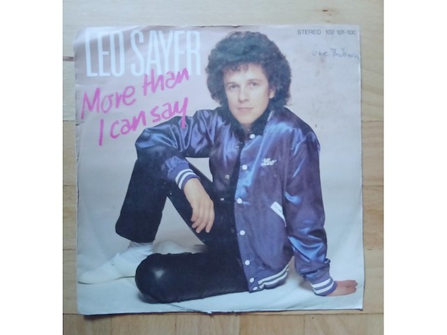 Leo Sayer-More Then I Can Say (Single) (Germany)