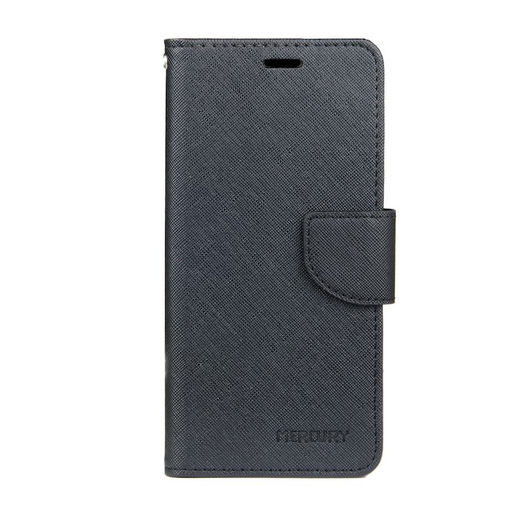 Mercury Flip Case za Realme C25Y/C21Y (crna)