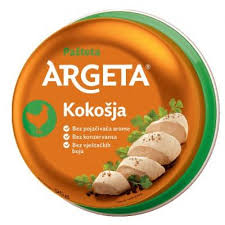 * Argeta kokošija pašteta 95g