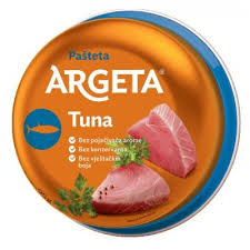 * Argeta tuna pašteta 95g