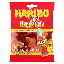 * Haribo happy cola 100g