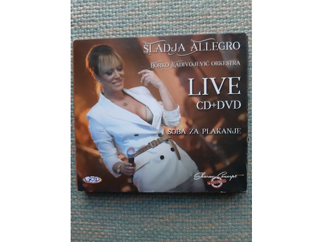 Sladja Allegro Soba za plakanje CD + DVD