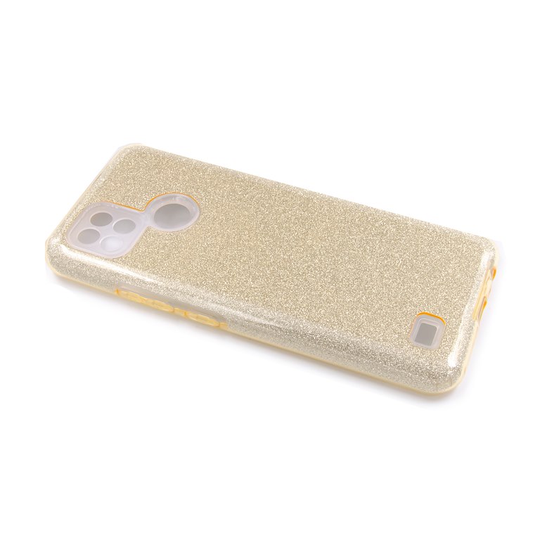 TPU Sparkly SHINE Realme C21 (gold)