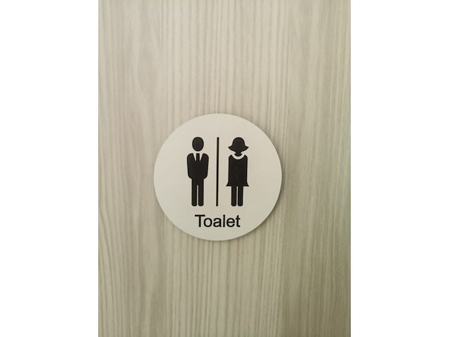 Oznaka za toalet, kupatilo, wc ( NOVO )