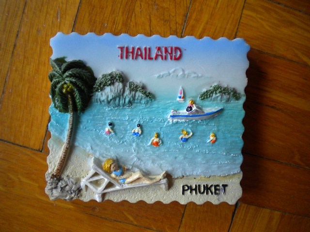 TAJLAND THAILAND PHUKET, magnet za frizider (3)