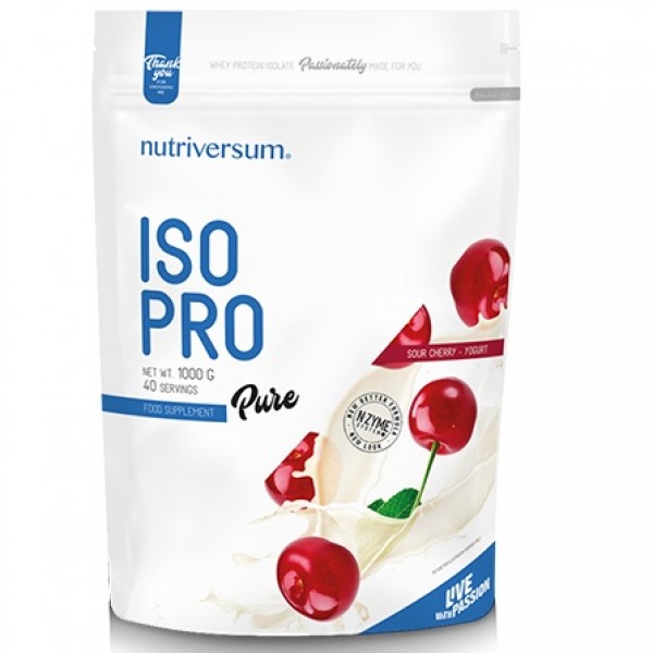 Nutriversum Iso Pro 1000 gr Sour Cherry Yogurt