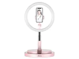 Selfie stalak led svetlo, visina 58-168cm, roze