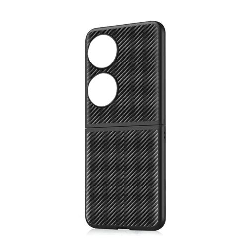 Futrola - maska RUFF Carbon za Huawei P50 Pocket crna