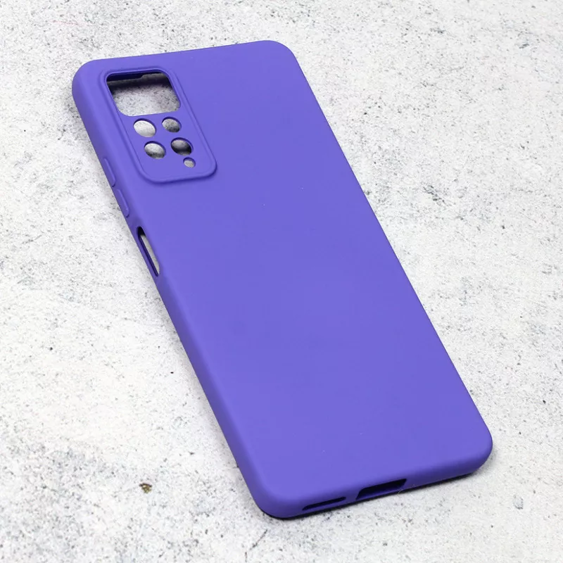 Maskica Teracell Giulietta za Xiaomi Redmi Note 11 Pro 4G/5G/Note 12 Pro 4G (EU) mat ljubicasta