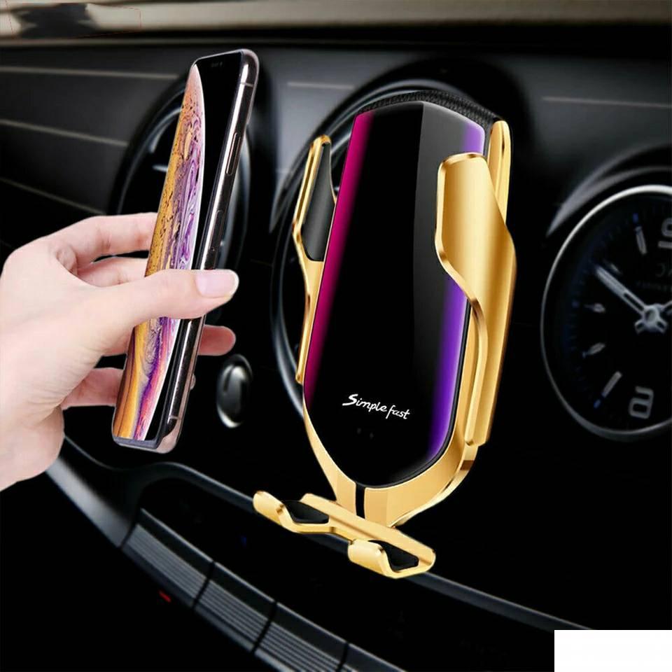 AUTO punjač i držač telefona/bežični