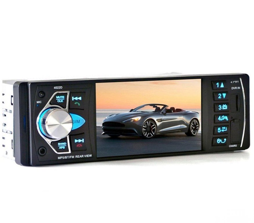 Multimedia MP5 1DIN auto radio MP3 MP5 USB BLUETOOTH 4.1inc