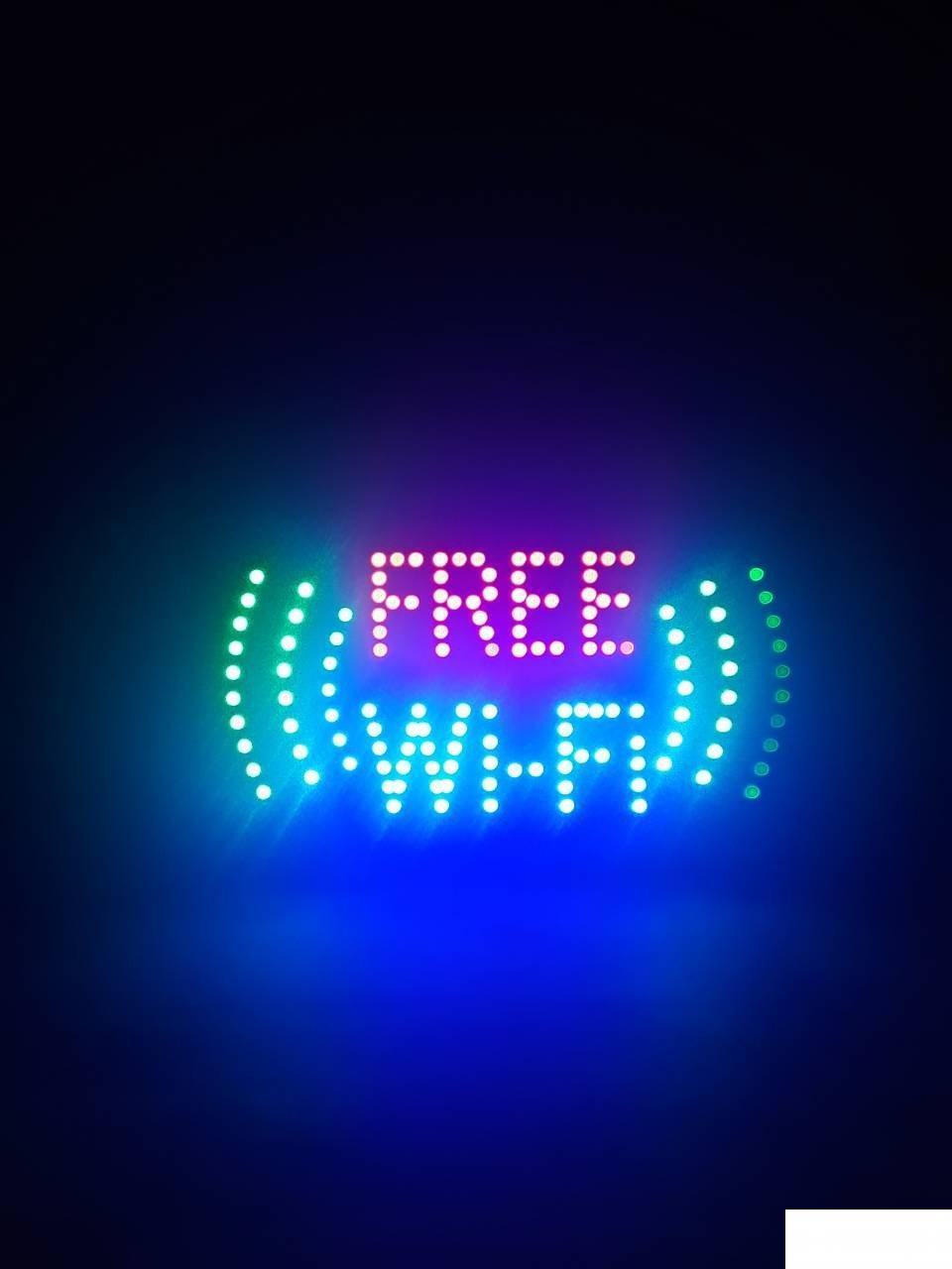 Free WiFi svetleća reklama-Novo!
