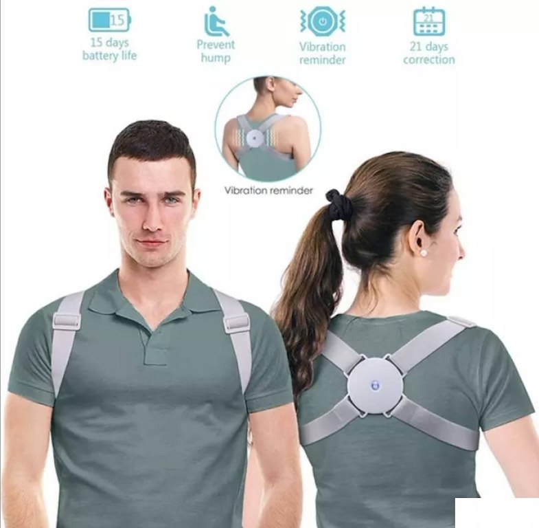 Pametni pojas za ledja Smart sensor posture aligner