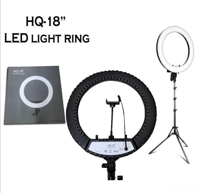 Ring 18″ LED Ring Light Svetlo 45cm