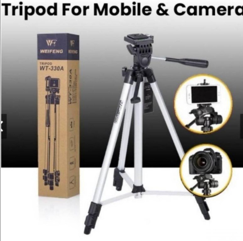 Stativ, držač za fotoaparat ili telefone 330A tripod