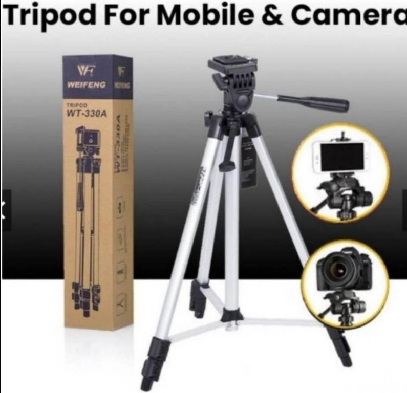Stativ, držač za fotoaparat ili telefone 330A tripod