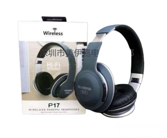 Bluetooth bežične slušalice P17 plave