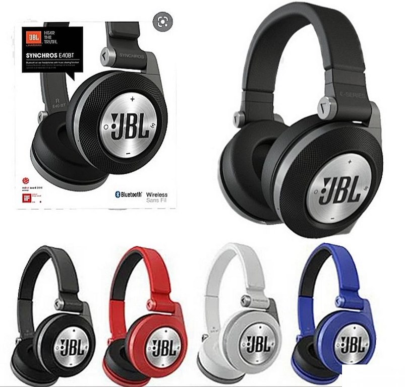 Bluetooth JBL slušalice E40BT