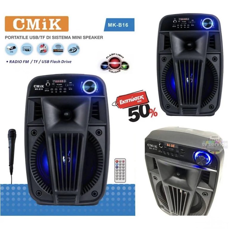 Bluetooth zvucnik CMiK MK-B16
