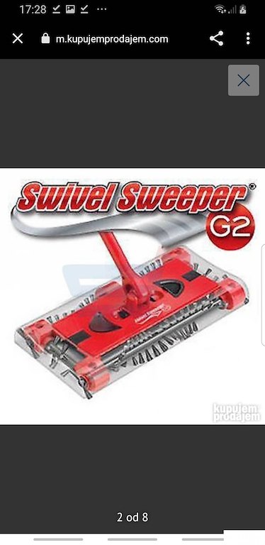 Bezicni usisivac i aspirator SWIVEL SWEEPER NOVO