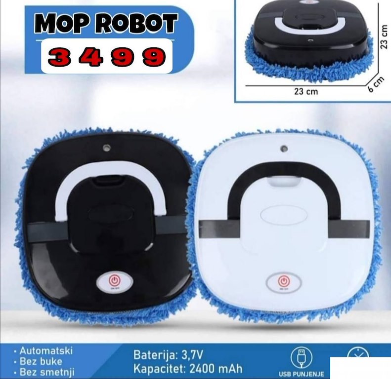 ROBOT usisivač/mop/osveživač 3u1