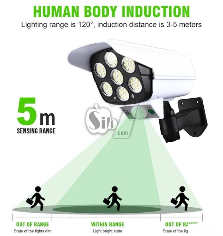 Solarna LED lampa sa senzorom YH-2178T