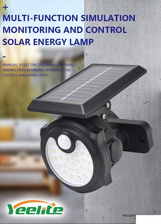 Solarna LED lampa SPOLJNA SH-1705A