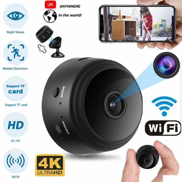 WIFI Mini kamera A9, fullHD, senzor pokreta,noćno snimanje,a