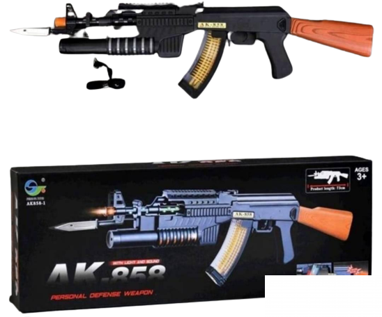 AK-858 puška sa muzičkim efekatom