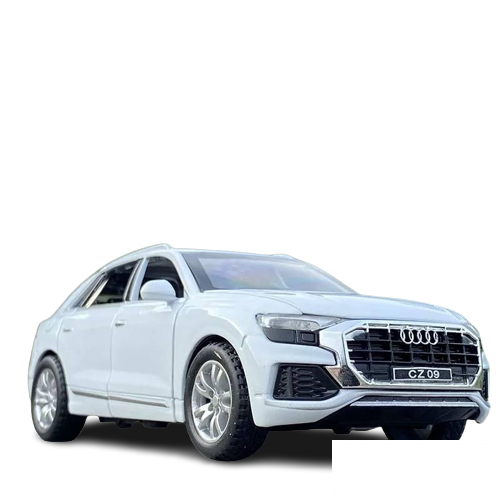 Audi Q8 metalni muzički beli