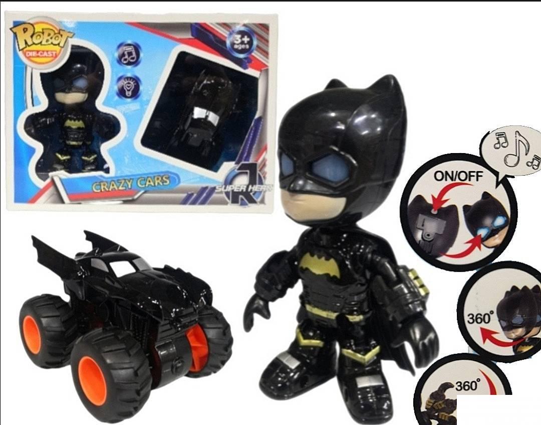 Batman metalni super heroji sa vozilom
