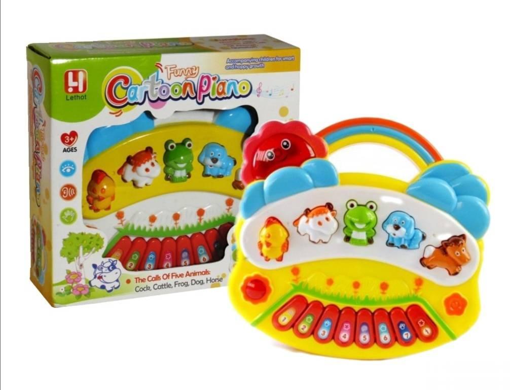 Bebi muzički klavir sa životinjama