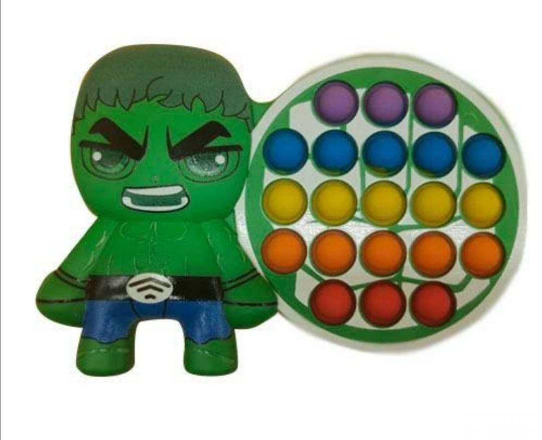 Hulk igračka + pop it
