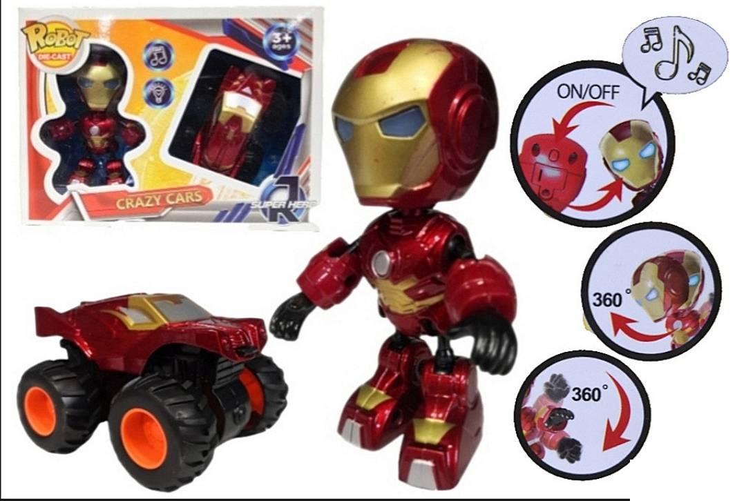 Ironman metalni super heroji sa vozilom