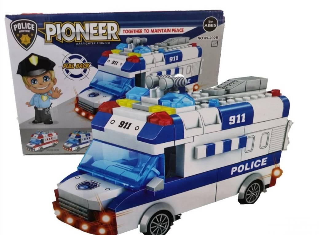 Lego kocke policijski kombi od 68 delova