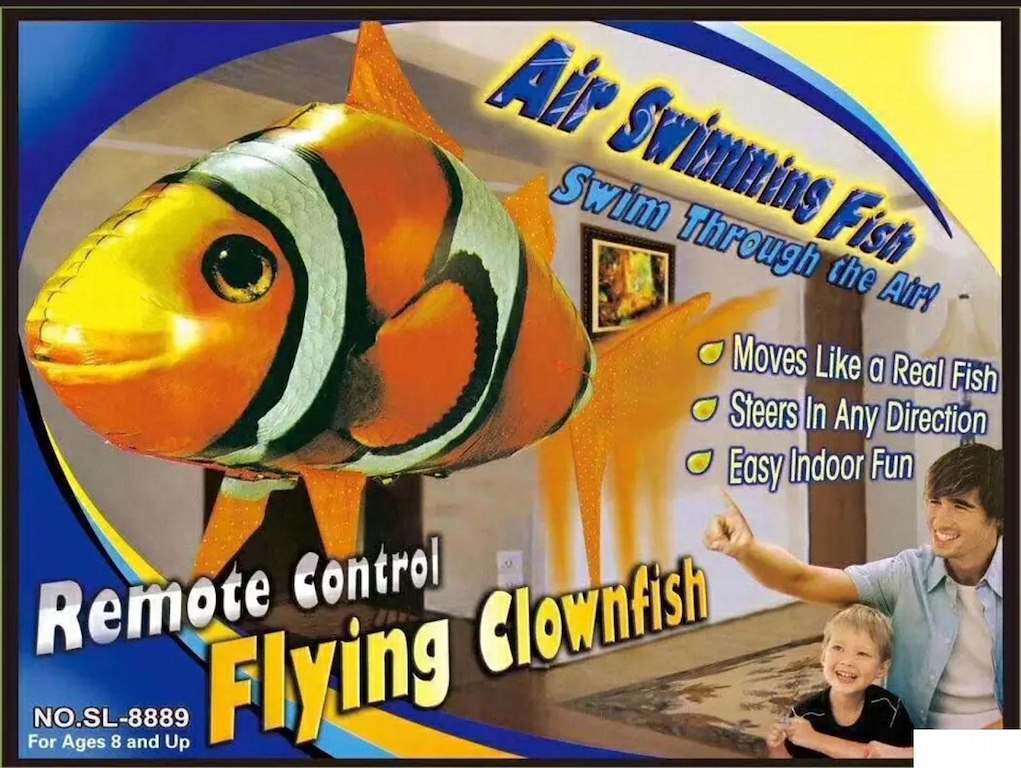 Leteca riba – Air Flying Fish – Nemo