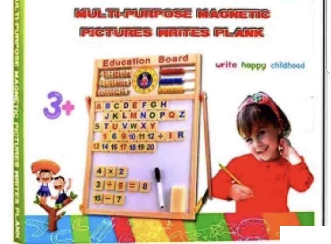 Magnetna tabla Tabla za decu sa slovima brojevima Tabla