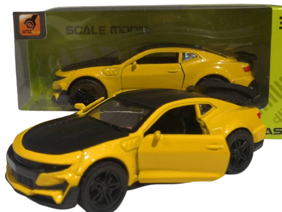 Metalni autići Chevrolet camaro Žuti