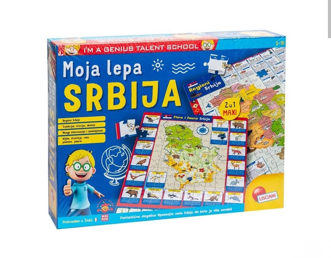 MOJA LEPA SRBIJA – Edukativna slagalica